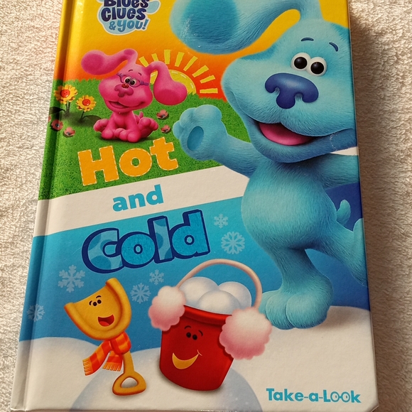 Nickelodeon | Toys | Hot And Cold Book Interactive Blues Clues Story ...